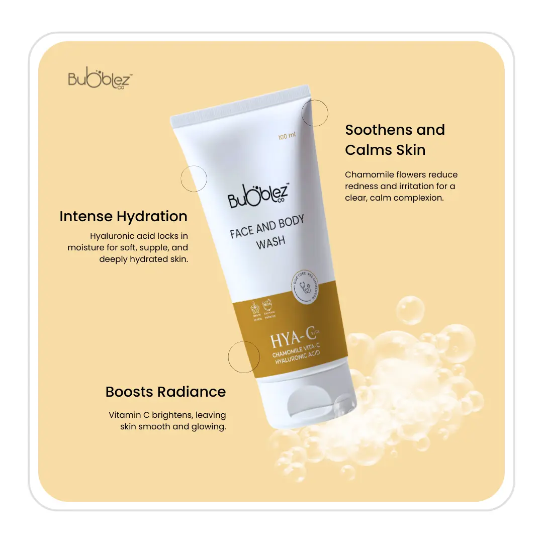 Hya-C Face & Body Wash (2 in 1) | Hyaluronic Acid Facewash with ...